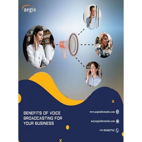 Voice Broadcasting Solution | PPT