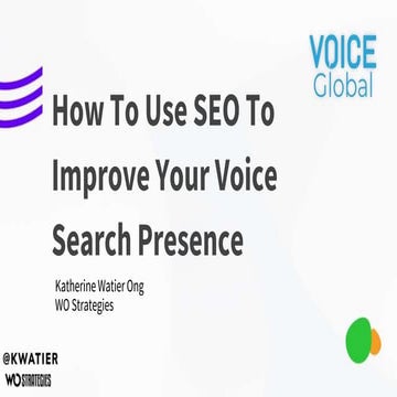 Voice Global: How to audit your voice footprint and use SEO to improve ...