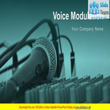 Voice modulation skills for teachers