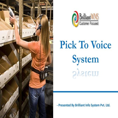 warehouse voice picking systems | voice wms | PPT