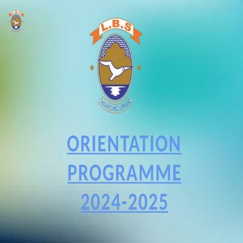 VOICE PPT for parents orientation program for nursery class | PPT