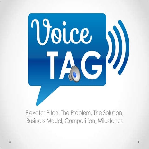 Voice tag | PPTX
