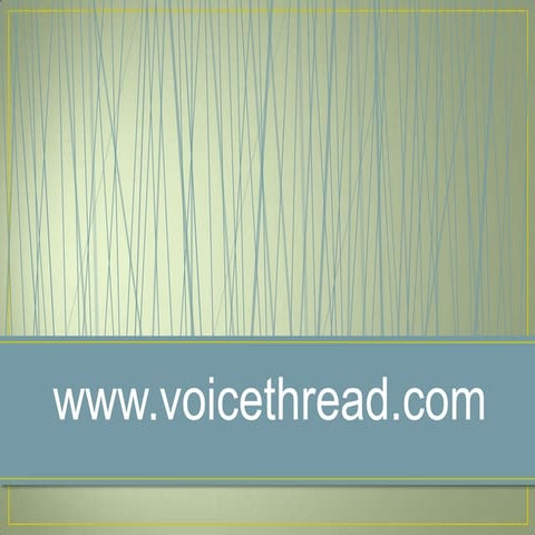 Voice thread | PPTX