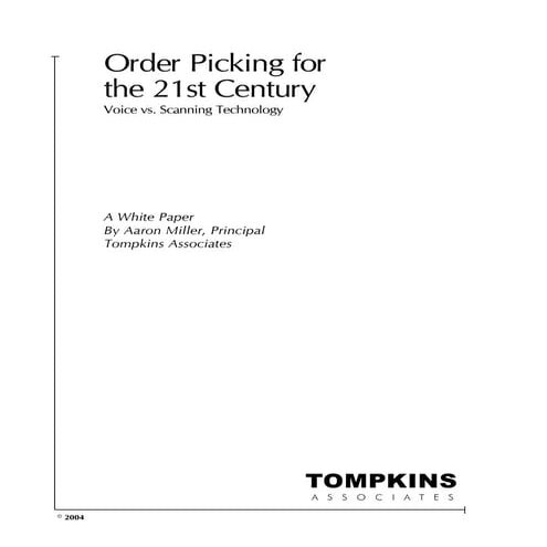 Voice vs. Scan - White Paper | PDF