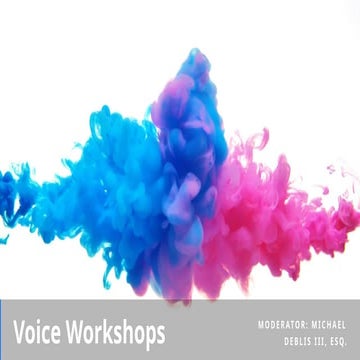 Intro to Voice and Speech in the Courtroom | PPTX