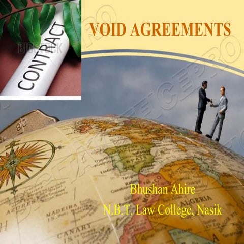 Void agreements | PPTX