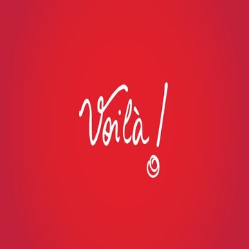 Voilà! | PDF