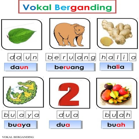(Vokal berganding) 3 fb | PPT