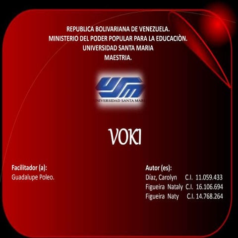Instructivo voki | PDF