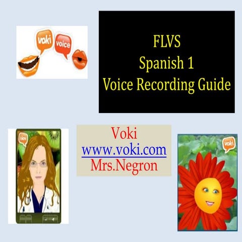Voki presentation | PPTX
