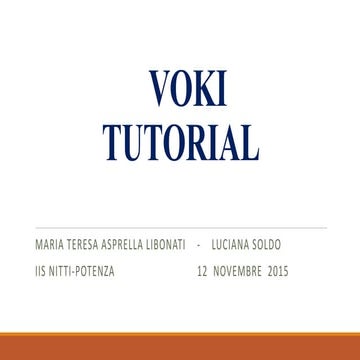 Voki tutorial | PPT