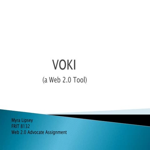 Voki web 2.0 advocate presentation | PPTX