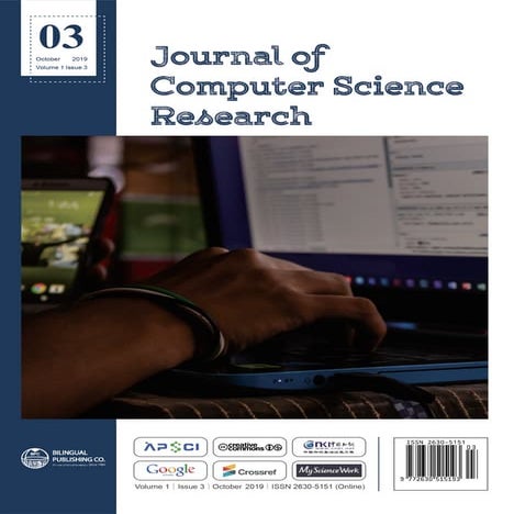 Journal of Computer Science Research | Vol.1, Iss.3 | PDF