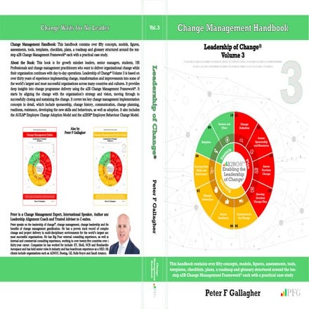 Change Management Handbook: Leadership of Change Volume 3 | PPT