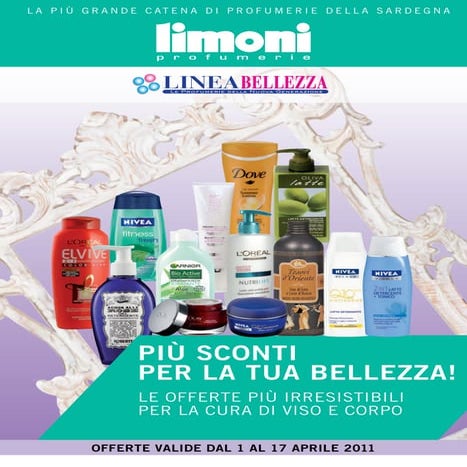 Volantino Limoni Profumerie e Linea Bellezza della Sardegna | PDF