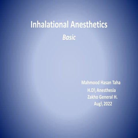 Volatile Anesthesia- Basic.pptx