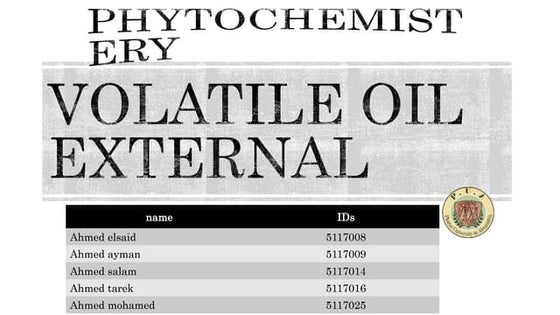 Chemistry Project Extraction of Essential Oils Present in Aniseed(Saunf ...