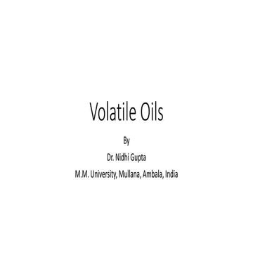 Volatile Oils.pptx