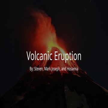 Before, during, after, volcanic eruption | PDF