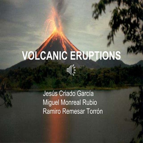 Volcanic eruptions | PPT