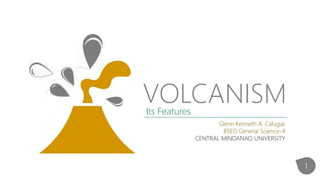 Volcanic Activity | PPTX