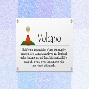 Volcano | PPTX