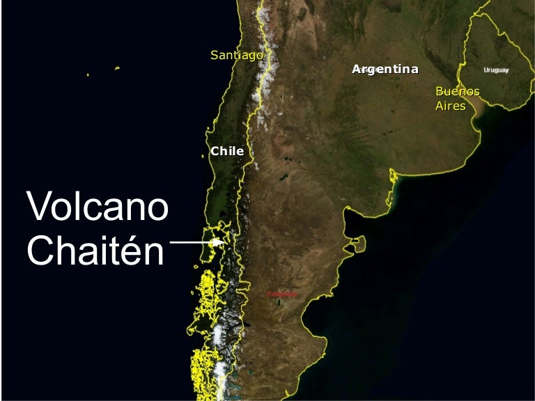 Volcano Chaiten Chile