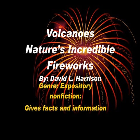 Volcanoes Vocabulary Powerpoint | PPT