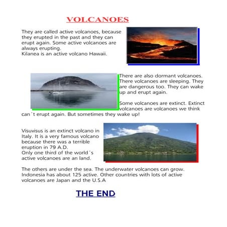 The volcanoes | PPT