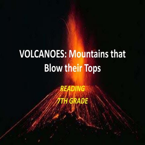 Volcanoes | PPT