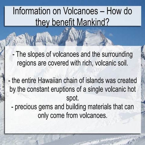 VOLCANOES | PPTX
