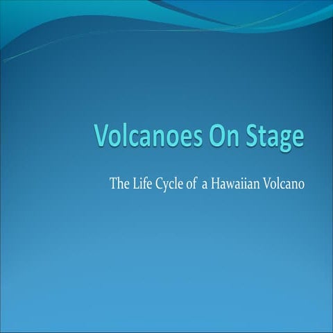 Volcanoes on stage 07 | PPT | Geography | Science