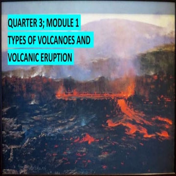 Q3_WEEK 3 _TYPES OF VOLCANIC ERUPTION_SCIENCE 8 | PPTX