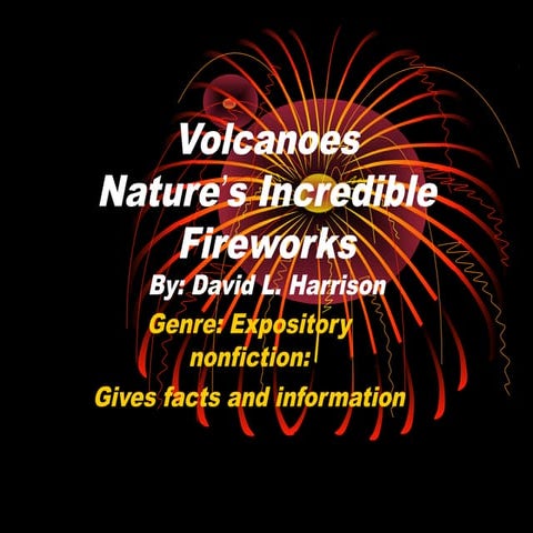 Volcanoes Vocabulary Powerpoint | PPT