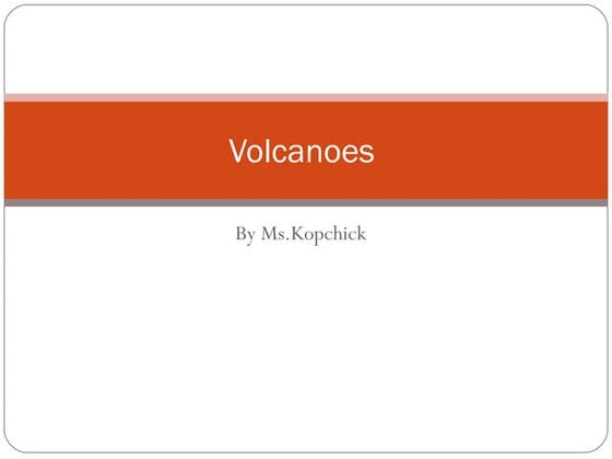 Yellow stone volcano | PPT