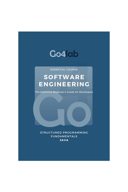 Structured Programming Fundamentals Software Engineering Demo Pdf 7568