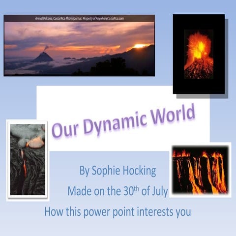 Our Dynamic Earth | PPT