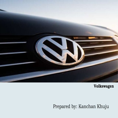 volkswagen slide for presentation automotive | PPTX