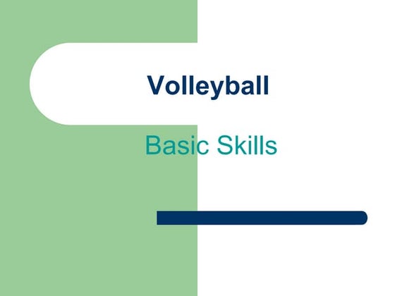 Volleyball presentation | PPT