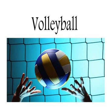 Volleyball | PPT