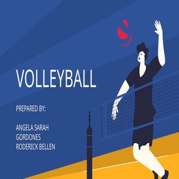 Volleyball invented by W. Morgan in 1895 | PPTX