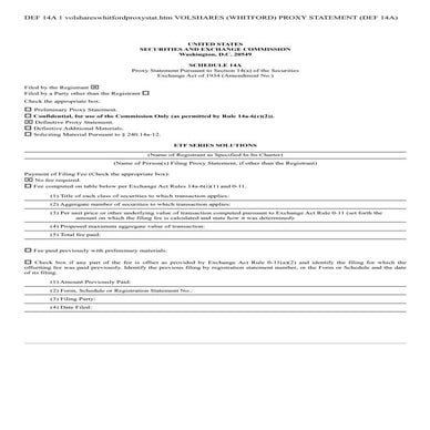 Volshares Large Cap ETF VSL Schedule 14a Proxy Statement.pdf