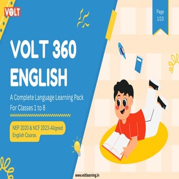 VOLT 360 English Complete Pack for Schools | PDF