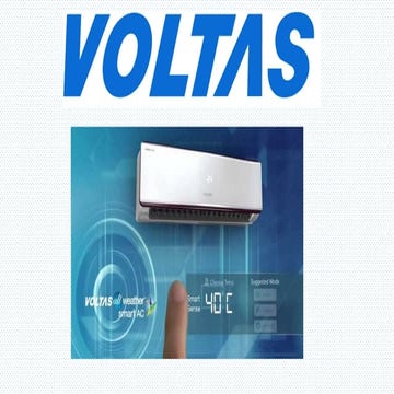 Voltas marketing study | PPTX