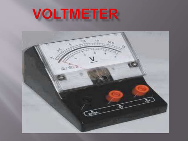 Ammeter and voltmeter | PDF | Consumer Electronics | Technology & Computing