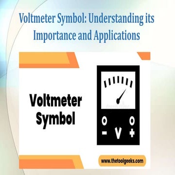 Voltmeter Symbol.pptx