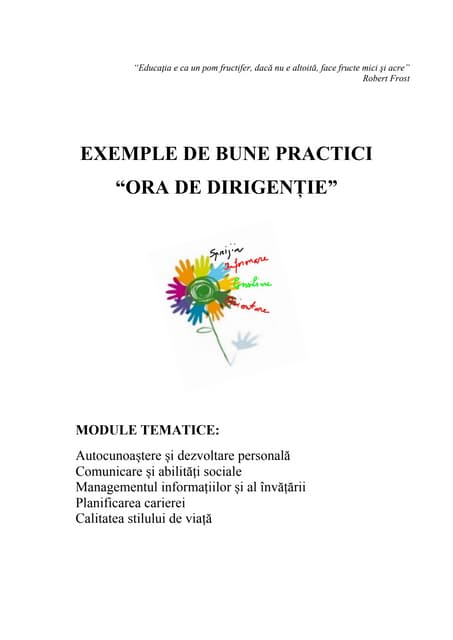 Obiective operationale | PDF
