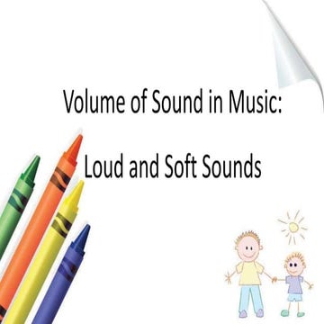 Volume of Soundin Music | PPTX