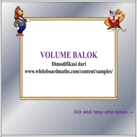 Volume balok | PPSX