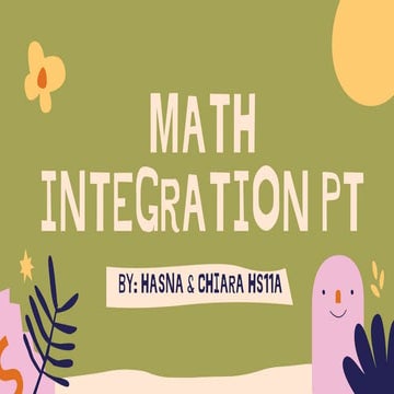 Finding volume of water bottle by integration | PPT